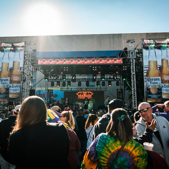 Corona Extra Stage - Mardi Gras! Galveston