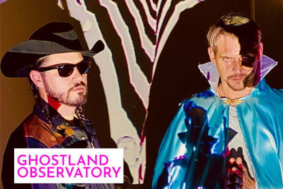 Ghostland Observatory with logo - Mardi Gras! Galveston